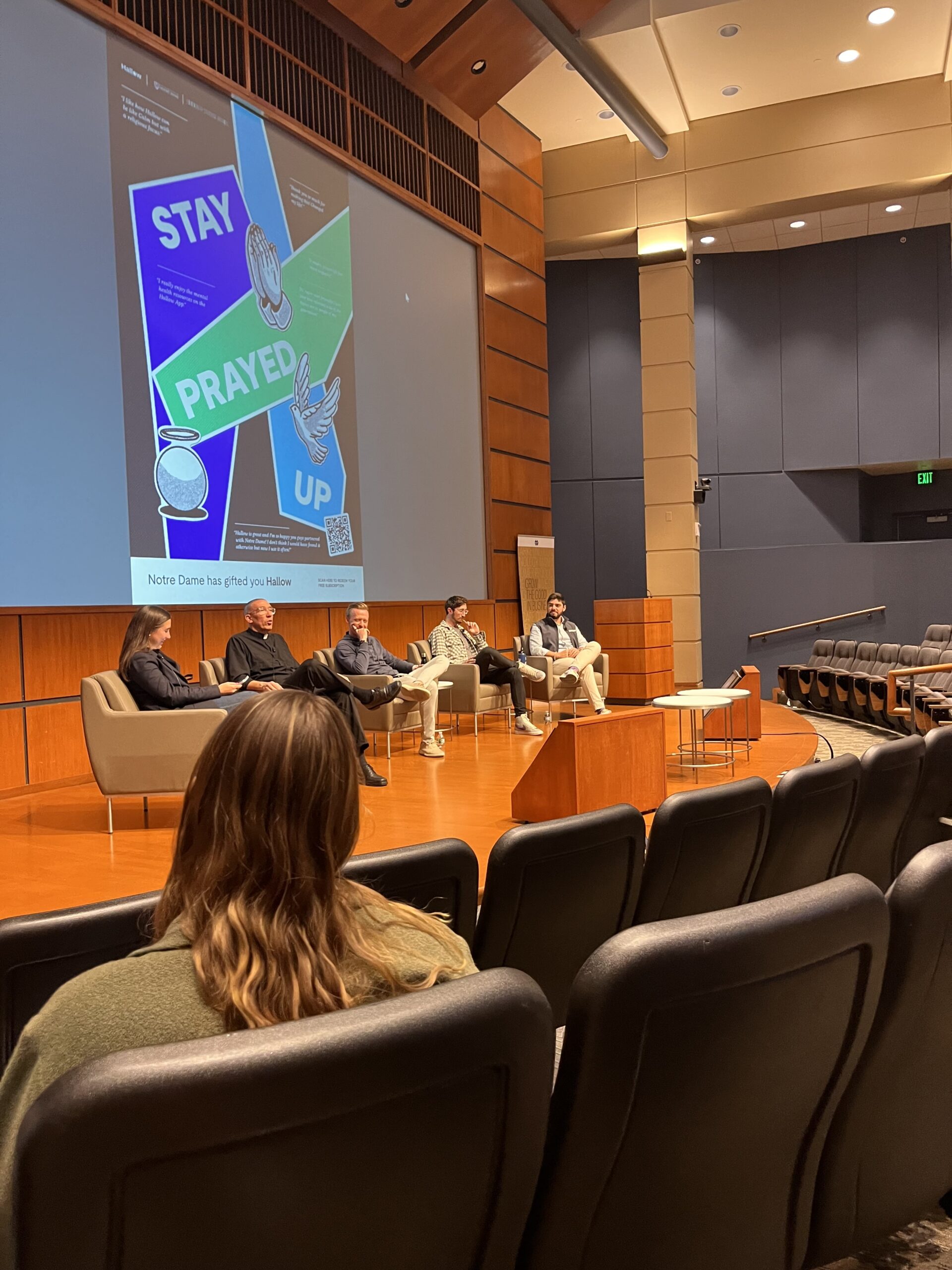 Hallow Founders Speak at Notre Dame - Irish Rover