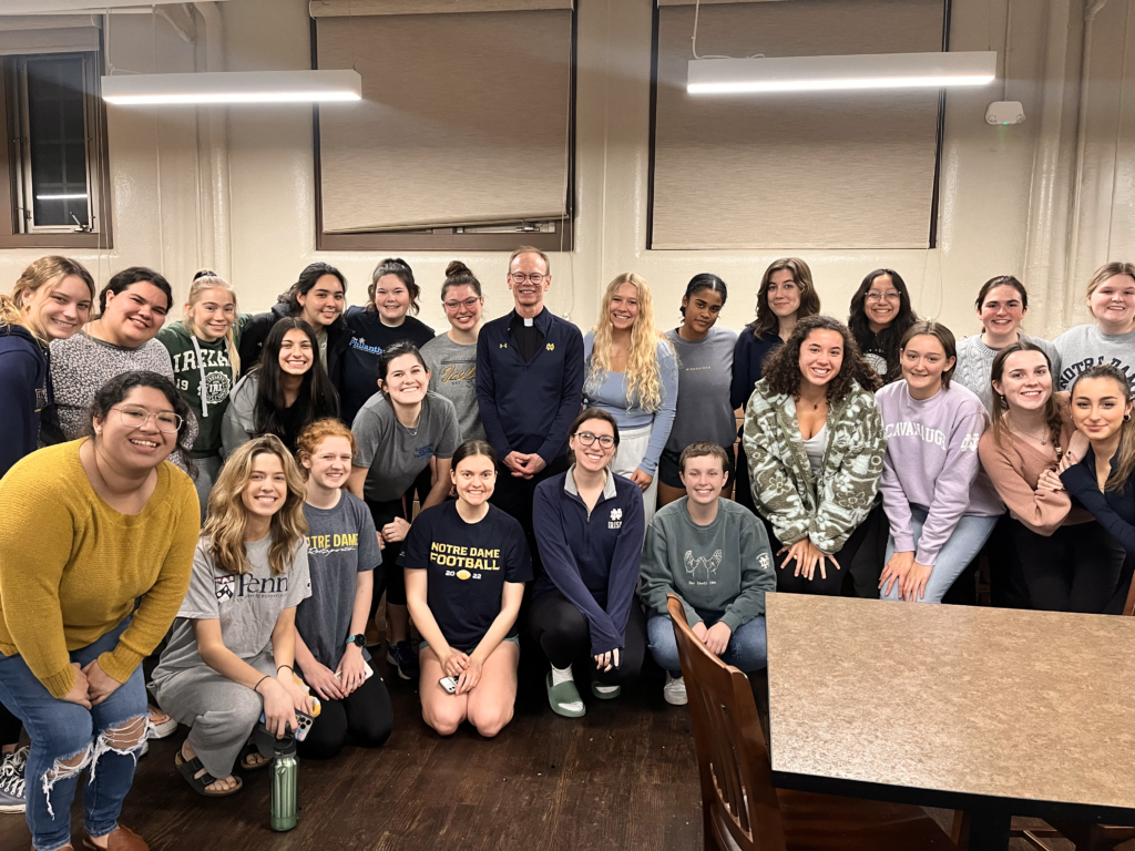 Cavanaugh Hall Reflects on Fr. Bob - Irish Rover