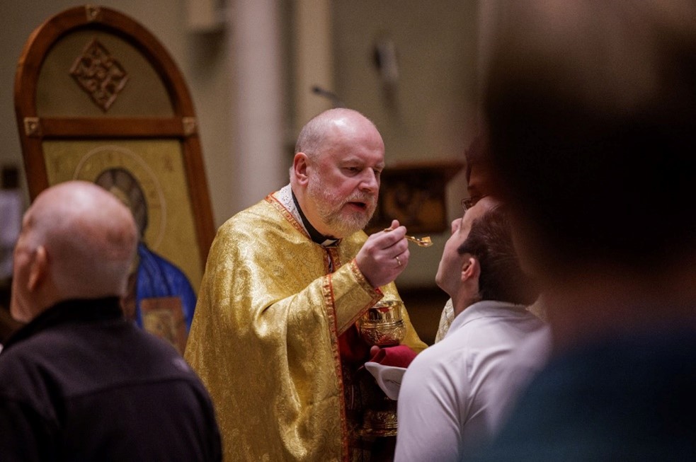 Divine Liturgy in Basilica - Irish Rover